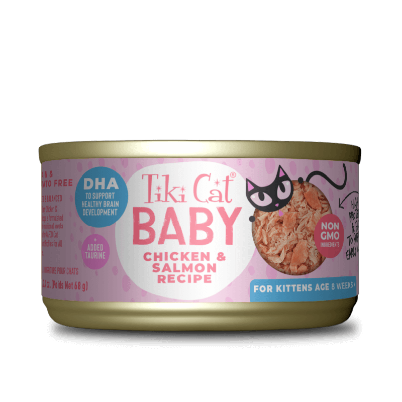Lata Tiki Cat Baby - Pollo y Salmón – Matruska